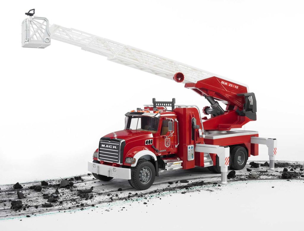MACK Granite Fire engine with Water pump | Kazoo Toys