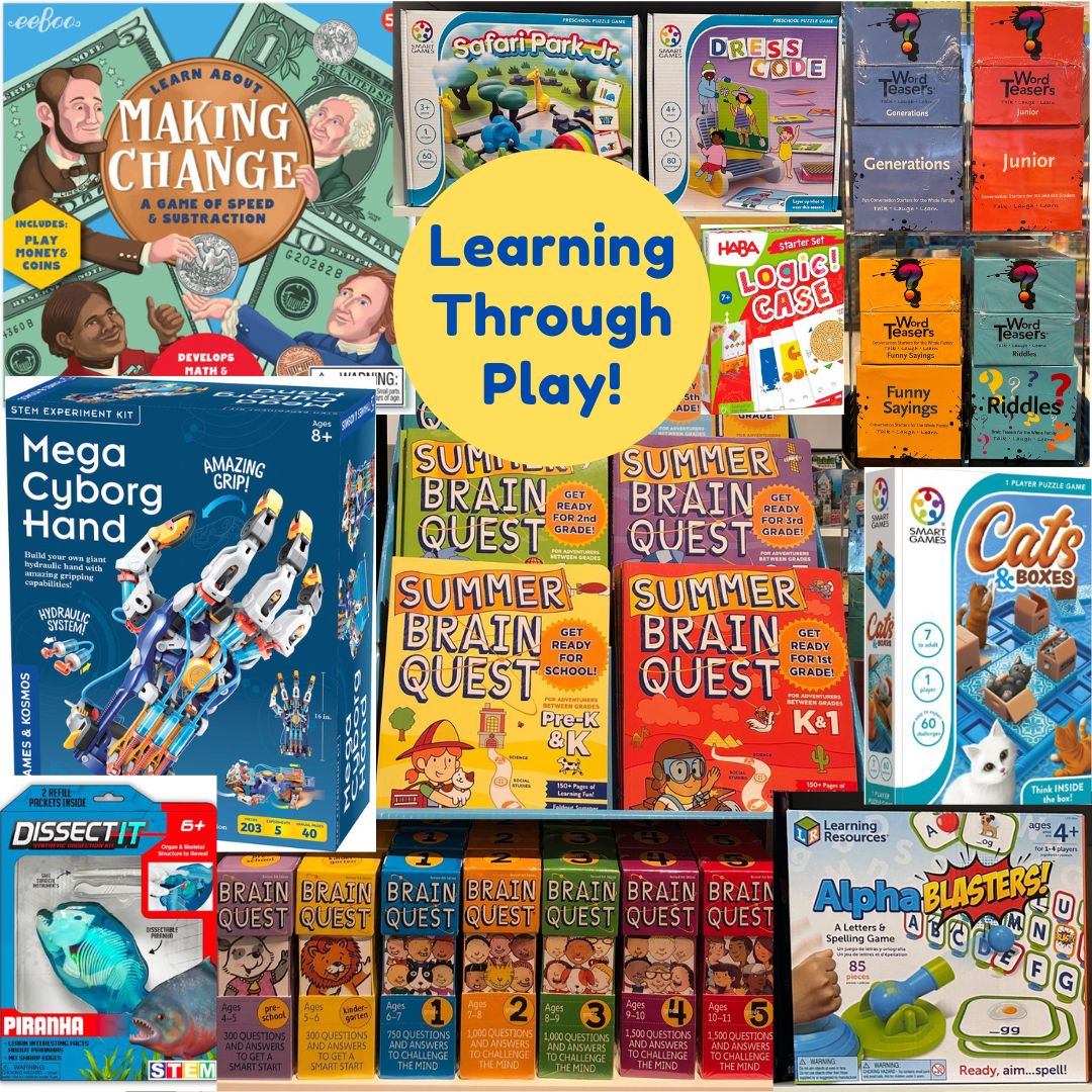 Learning Through Play: Back to School | Kazoo Toys