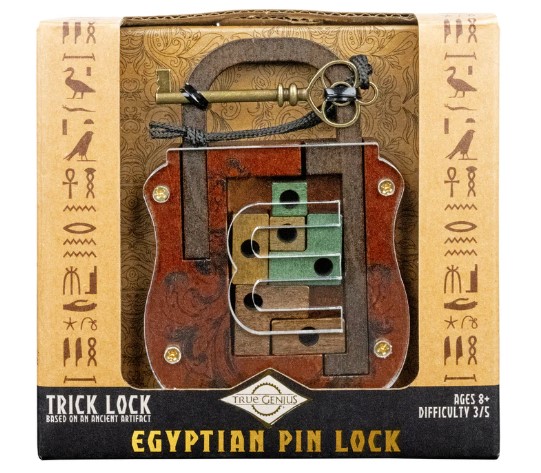 Egyptian Pin Lock Puzzle | Kazoo Toys
