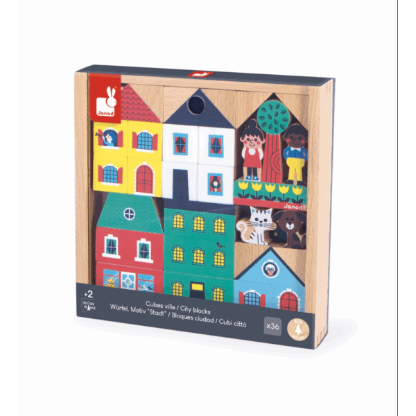 Crossroads City Building Blocks | Kazoo Toys
